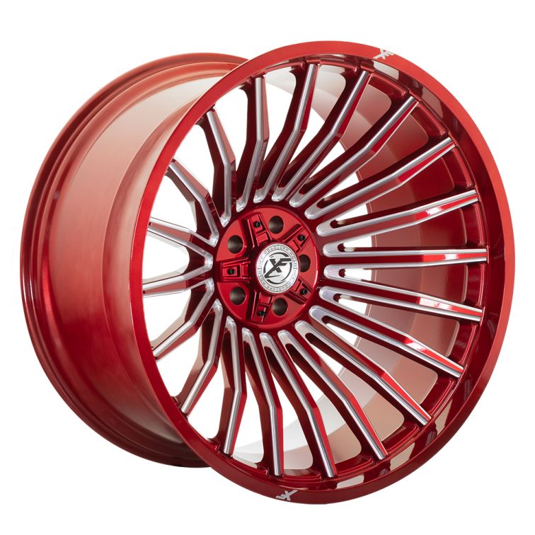 XF Off-Road XF-231 Red Milled Wheels for Sale | WheelHero