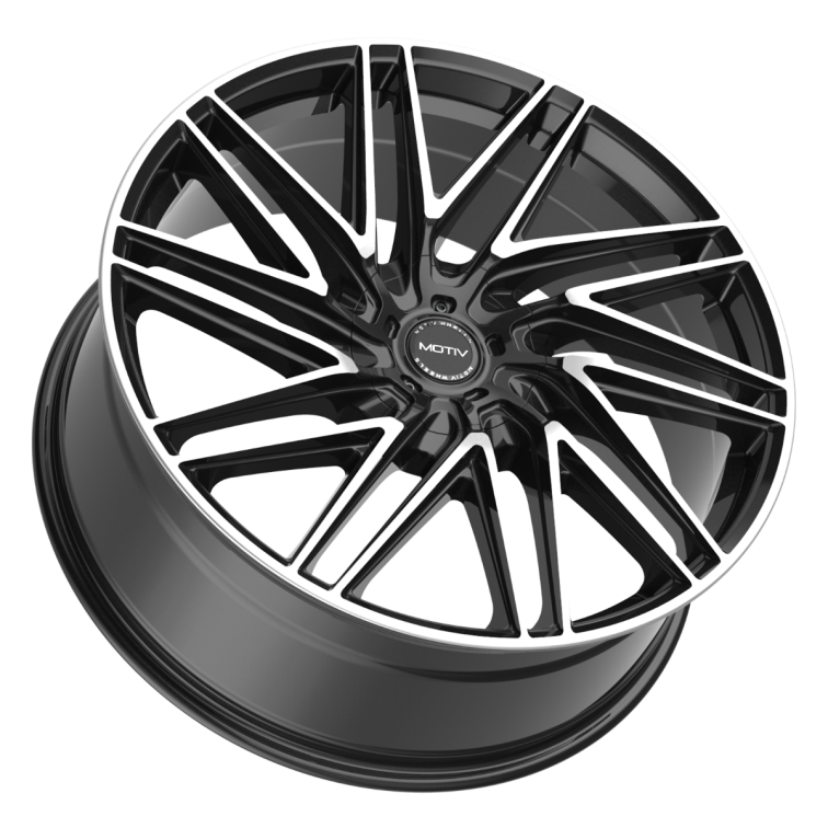 Motiv 429MB Machined Black Wheels for Sale | WheelHero