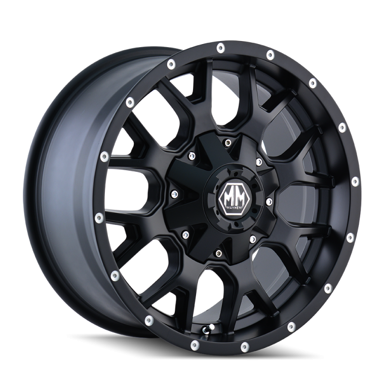 Mayhem 8015 WARRIOR Matte Black Wheels for Sale | WheelHero