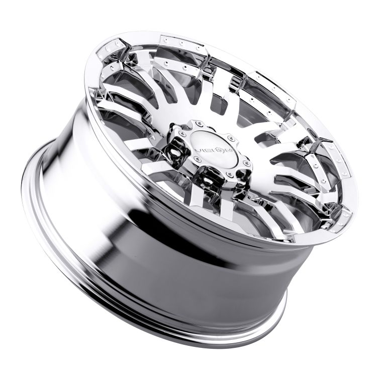 Vision Off Road 375 Warrior Off Road Chrome Wheels for Sale | WheelHero