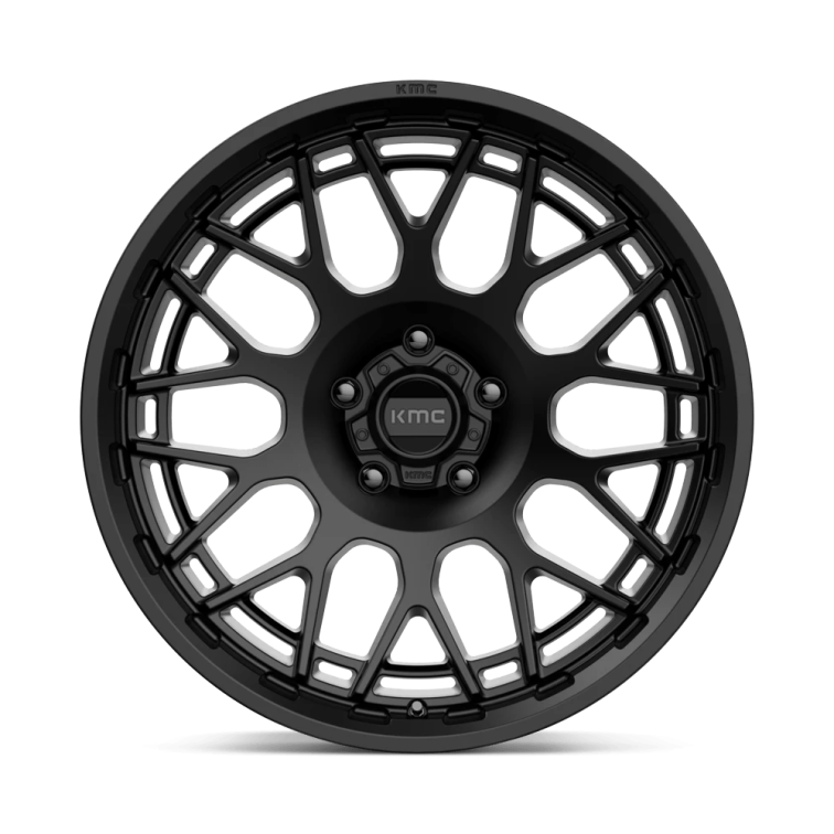 KMC KM722 TECHNIC Satin Black Wheels for Sale | WheelHero