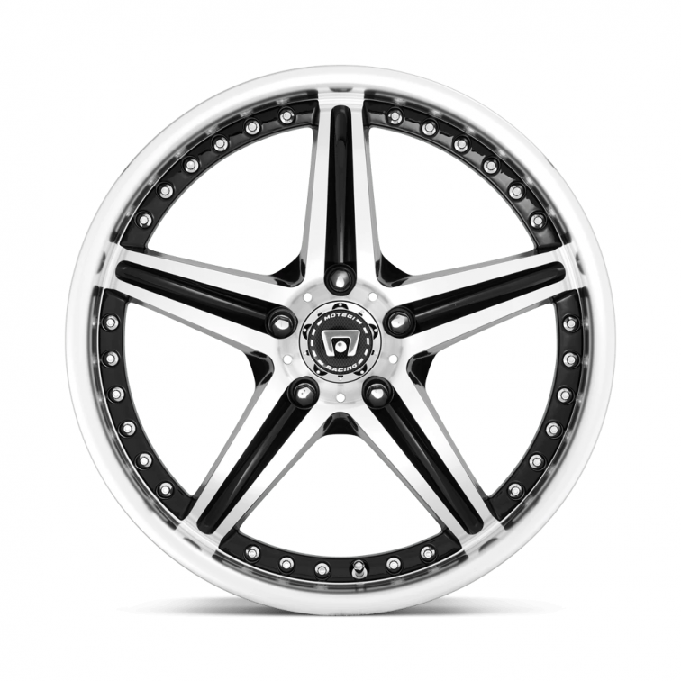 Motegi Racing MR107 D5S Gloss Black Machined Wheels for Sale | WheelHero