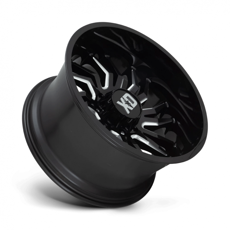 XD Series XD858 TENSION Gloss Black Milled Wheels for Sale | WheelHero