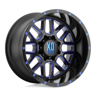XD Series XD820 GRENADE Satin Black Mill W/ Blue Tint Wheels for Sale ...